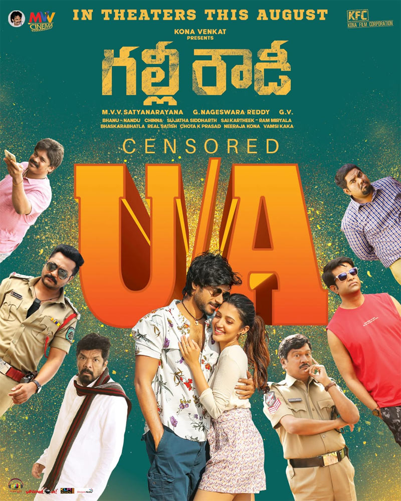 Sandeep Kishan Gully Rowdy censored with U/A – Telugu Nestam