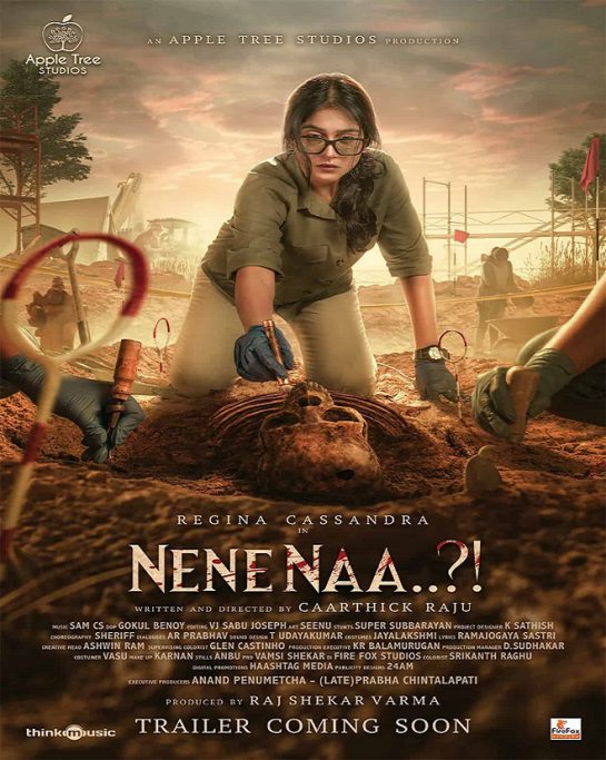 Regina Cassandra shares intriguing poster of Nene Naa – Telugu Nestam