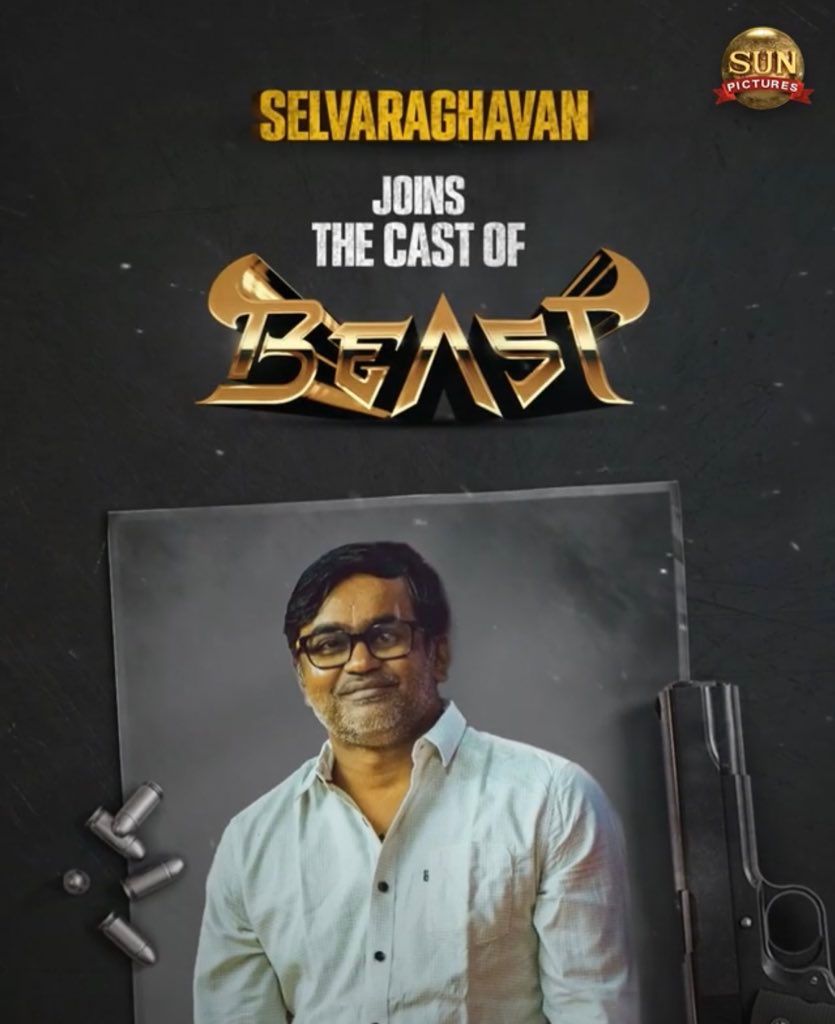 Selvaraghavan to play villain in Vijay’s Beast – Telugu Nestam